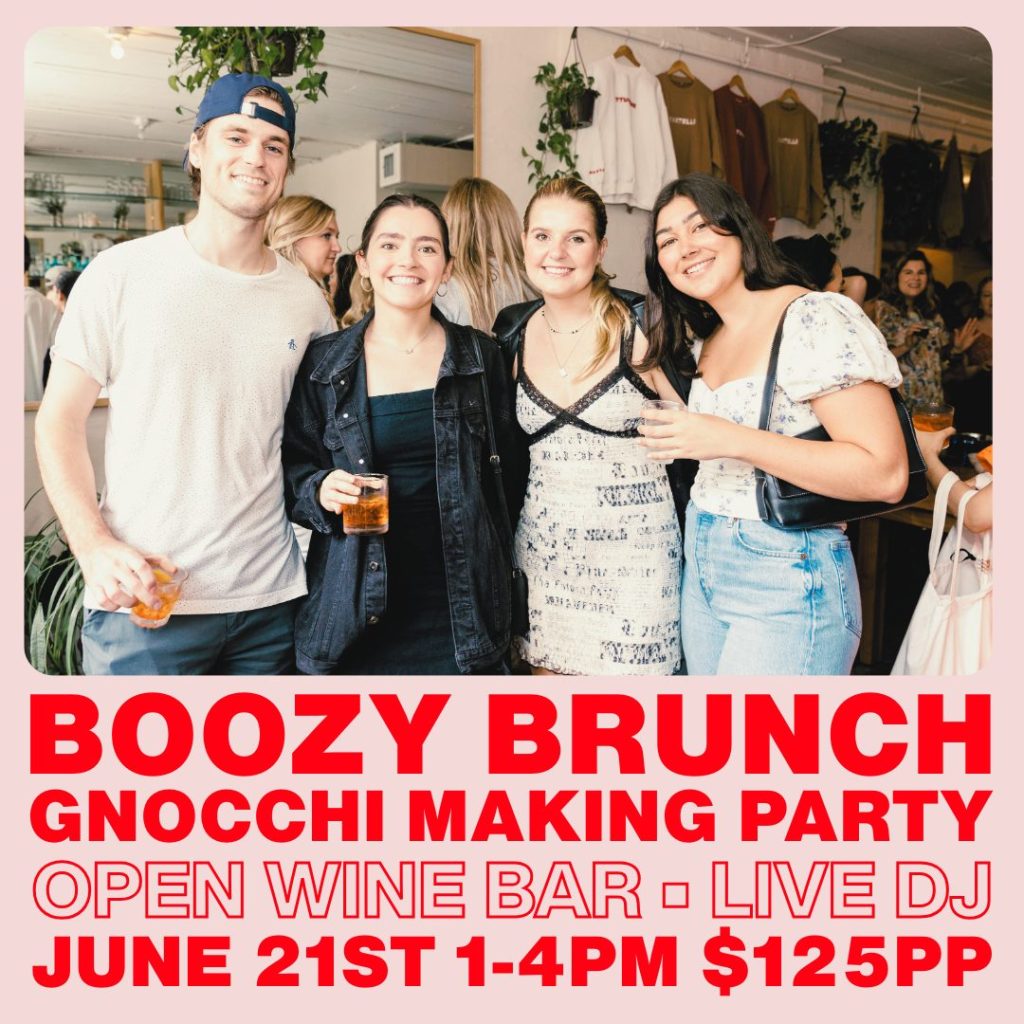 Boozy Brunch Gnocchi Making Party [JUNE 21] - Evento